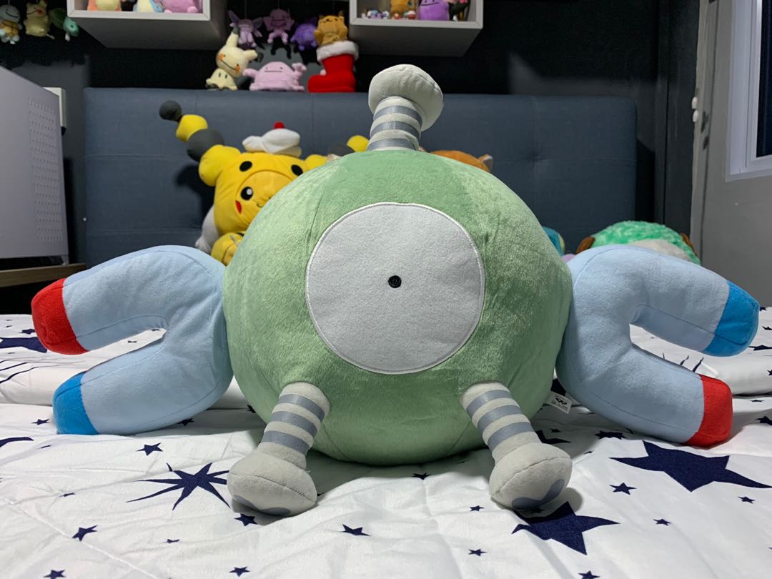 Pokemon Soft Toy - Magnemite (Original), Hobbies & Toys, Toys & Games ...