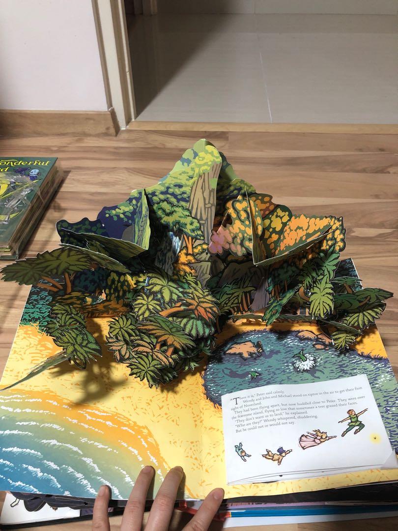 Peter Pan pop up book by Robert Sabuda, Hobbies & Toys, Books ...
