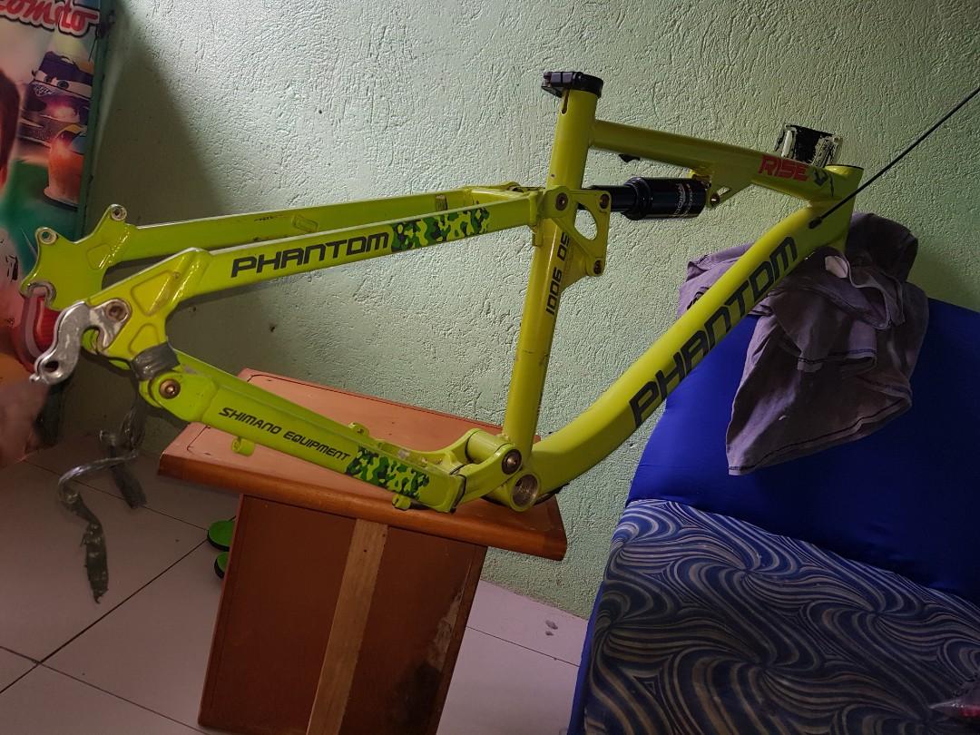 PHANTOM RISE XC FULL SUSPENSION FRAME, Sports Equipment, Bicycles ...