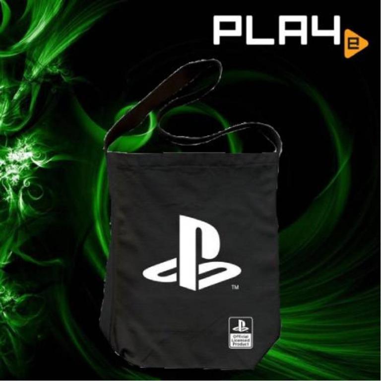 Playstation Logo Shoulder Tote Bag Black Brand New, Men's Fashion, Bags ...