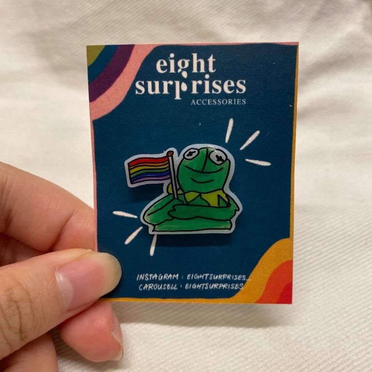 Pride Flag ft kermit the frog - Meme Collection, Hobbies & Toys ...