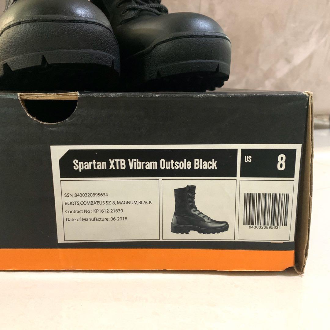 SAF Magnum Spartan XTB Vibram Combat Boots, Men's Fashion, Footwear ...