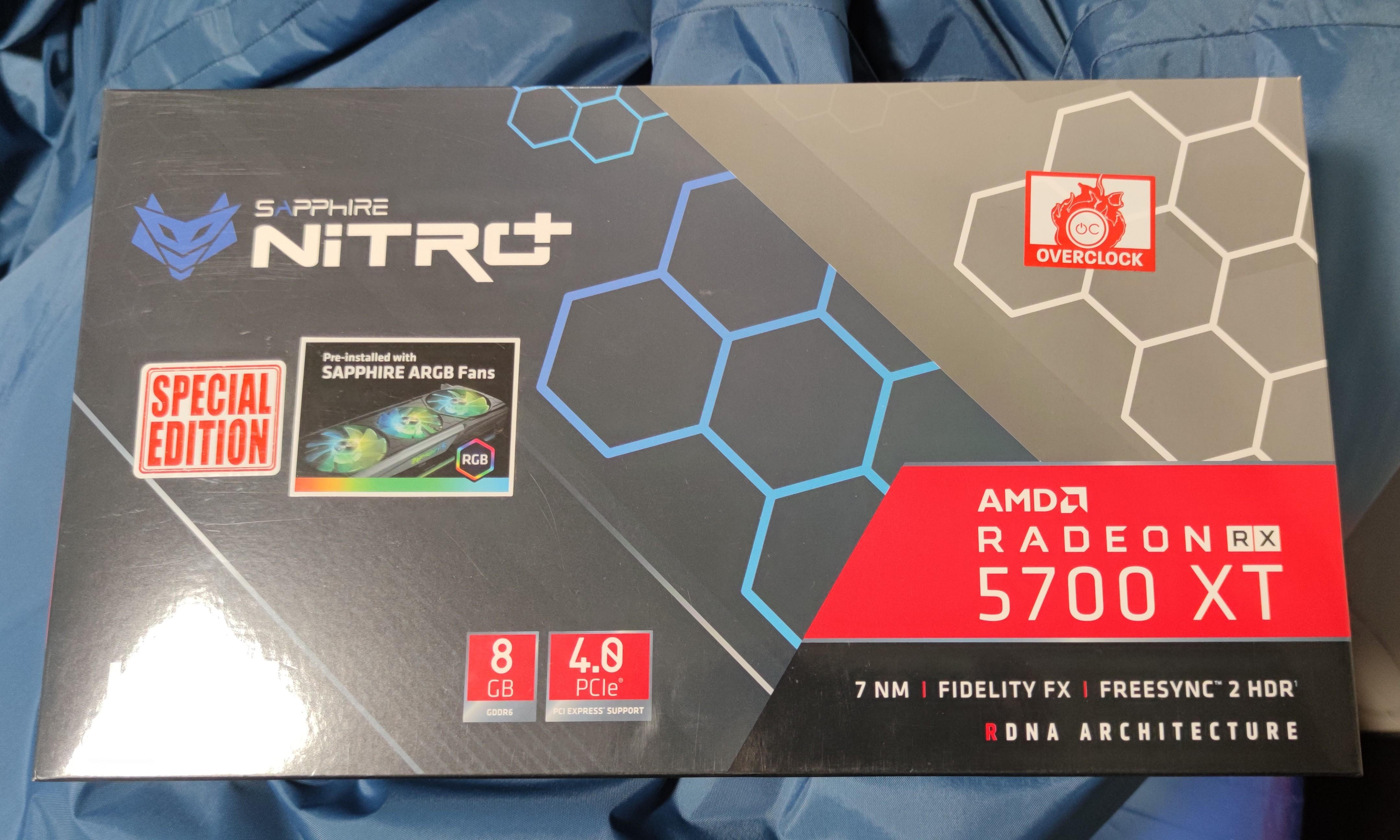 Sapphire RX 5700 XT Nitro+ Special Edition, Computers & Tech, Parts ...