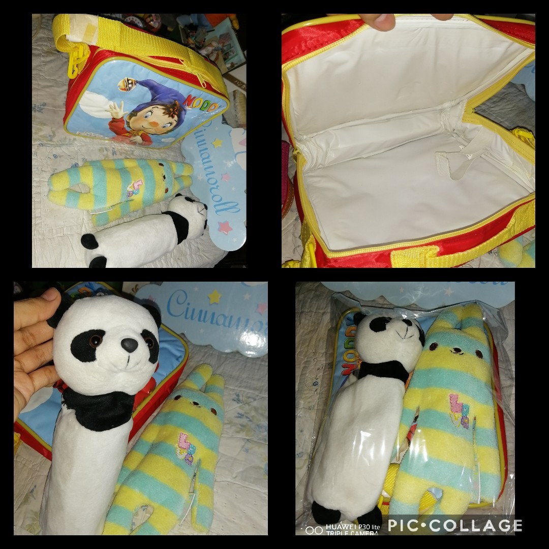 Set of 3 Panda Flan Dakigurumi Noddy Toyland, Babies & Kids, Bathing ...