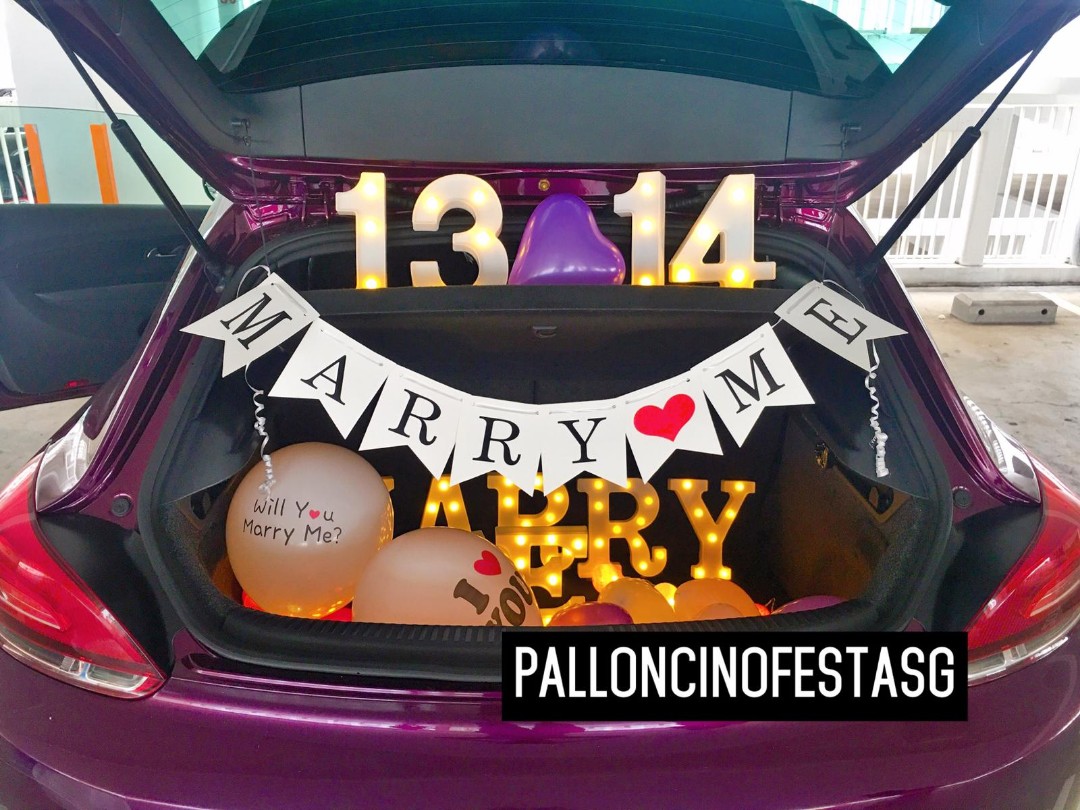 [SET UP]Car boot Surprise|Birthdays|Proposal|Anniversary|Marry me ...