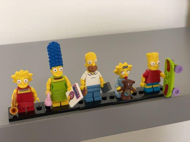 Simpsons Family LEGO Minifigs, Hobbies & Toys, Toys & Games on Carousell