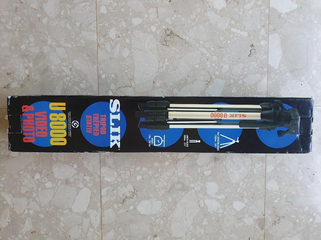 504 SLIK Tripod U8000, Photography, Photography Accessories, Tripods ...