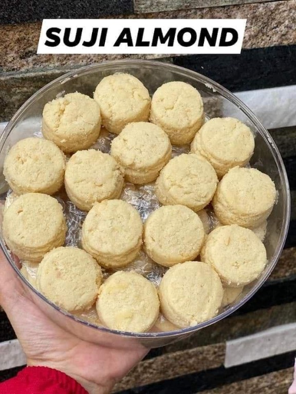 SUJI ALMOND COOKIES, Food & Drinks, Packaged & Instant Food on Carousell