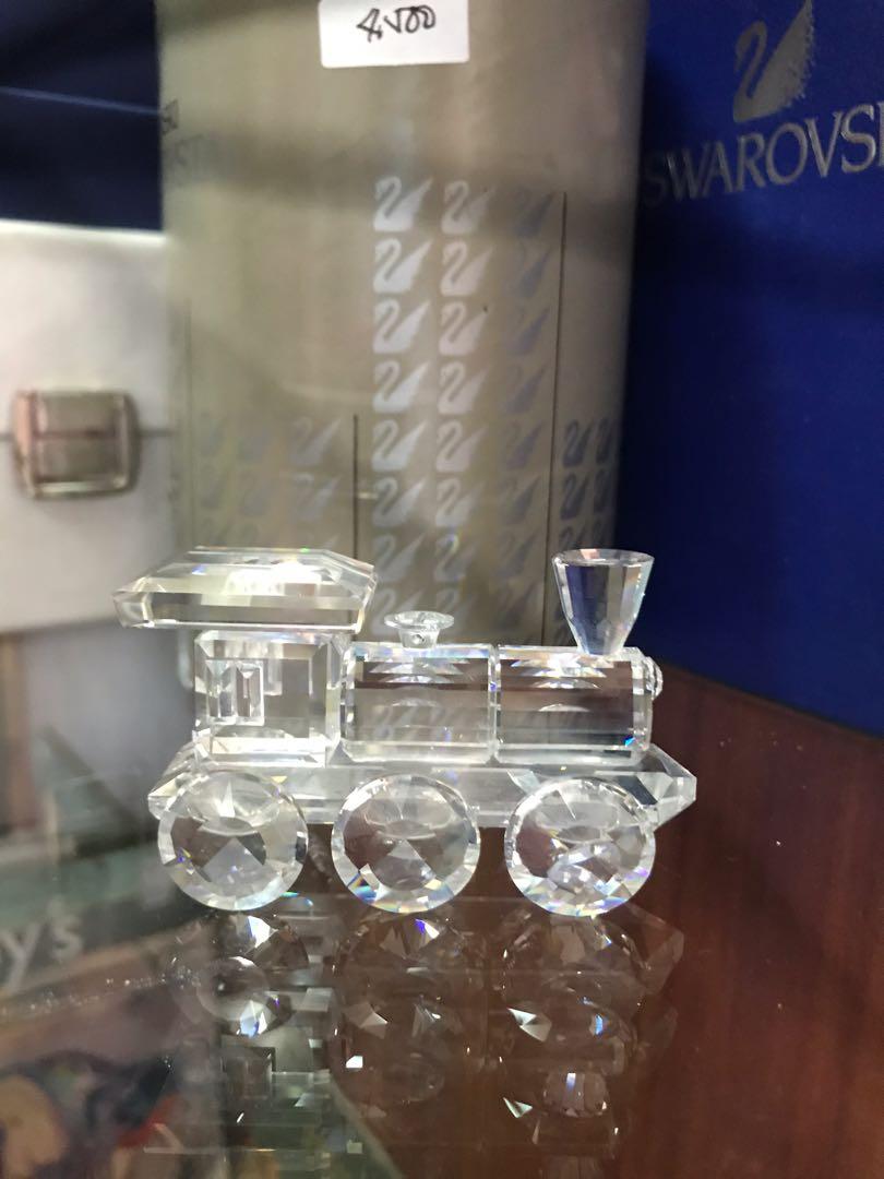 Swarovski crystal train locomotive, Hobbies & Toys, Memorabilia ...