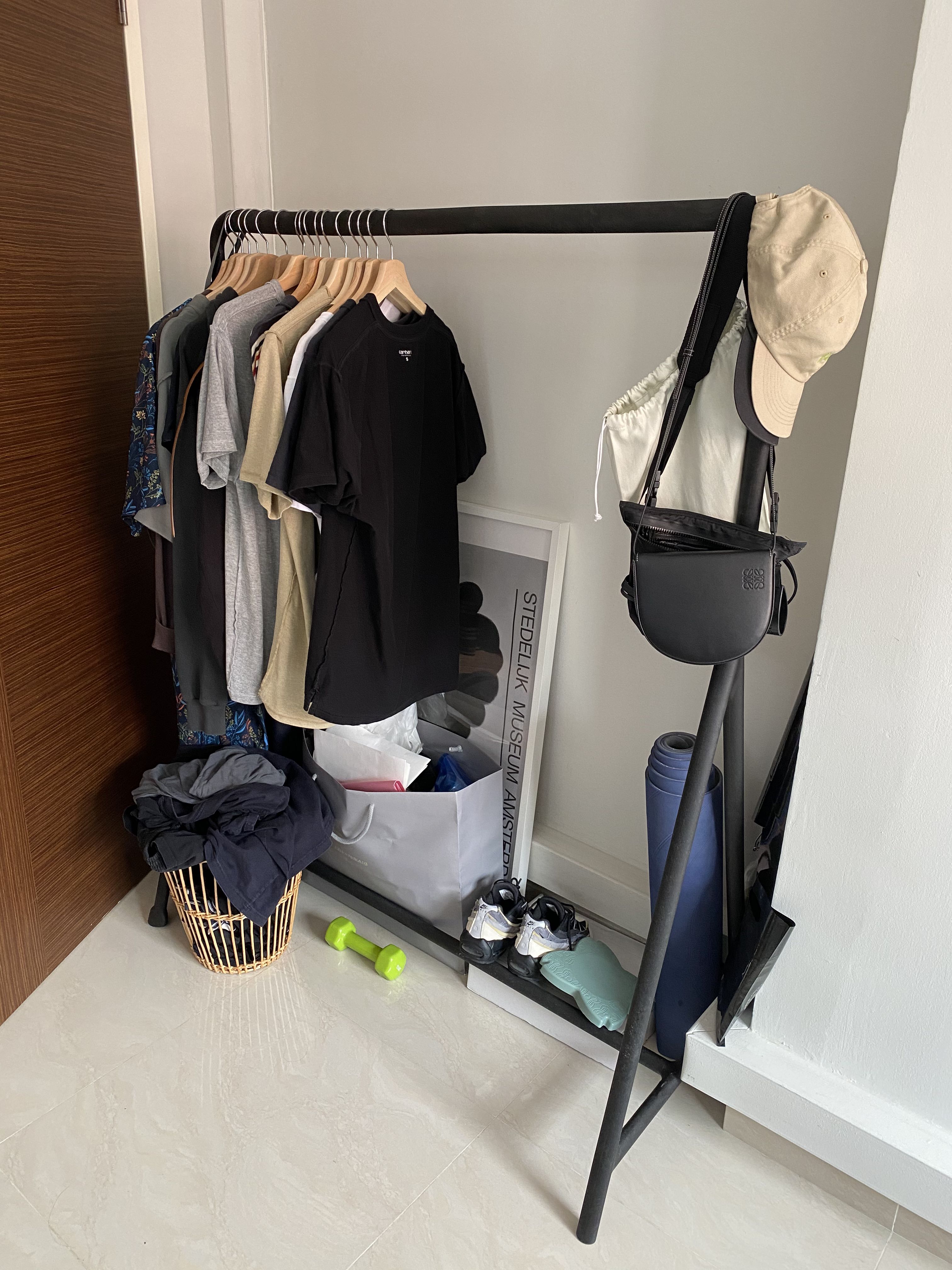 Turbo IKEA clothing rack, Furniture & Home Living, Furniture, Shelves ...