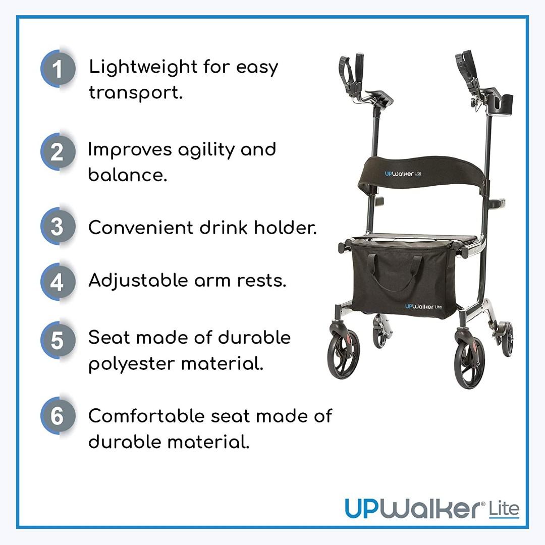 UPWalker Lite Original Upright Walker – Lightweight, Stand Up #Rollator ...