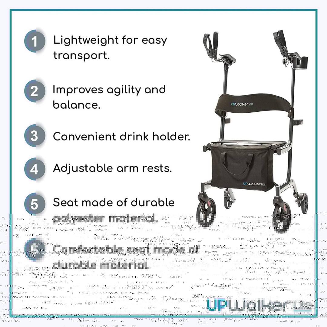 UPWalker Lite Original Upright Walker – Lightweight, Stand Up #Rollator ...