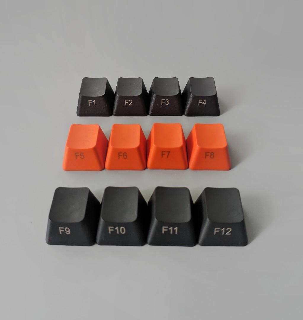 Vintage-inspired F1 - F12 PBT Key Caps, Computers & Tech, Parts ...