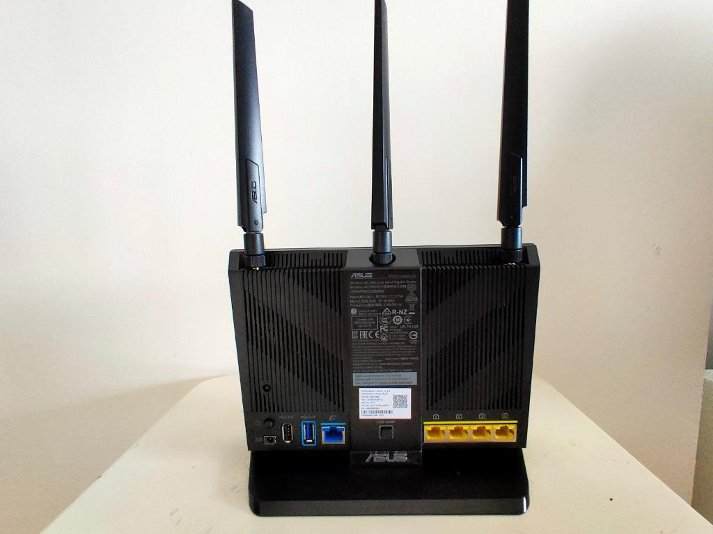 Working Asus RT-AC86U Router, Computers & Tech, Parts & Accessories ...