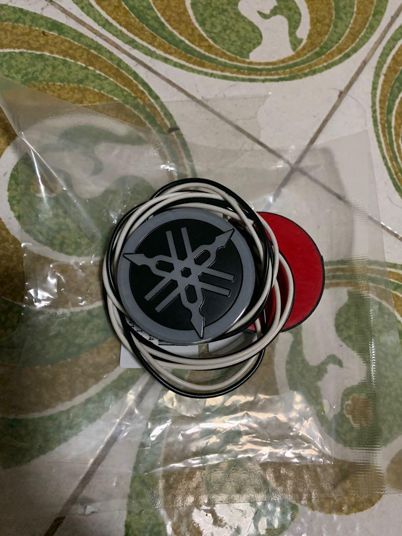 Yamaha LED logo (White), Motorcycles, Motorcycle Accessories on Carousell