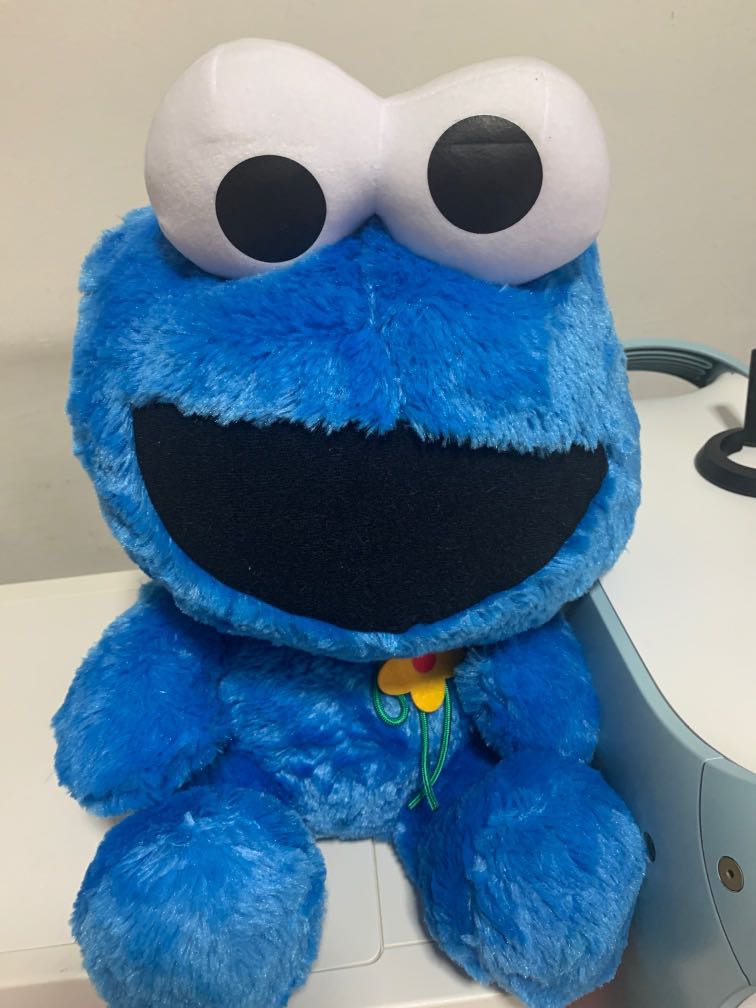 40x25cm Cookie Monster stuffed toy, Hobbies & Toys, Toys & Games on ...