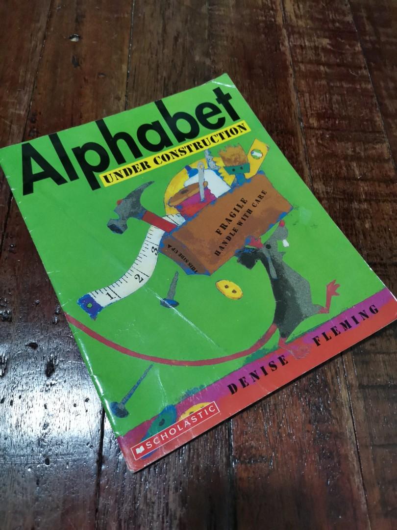 Alphabet under construction, Hobbies & Toys, Books & Magazines ...