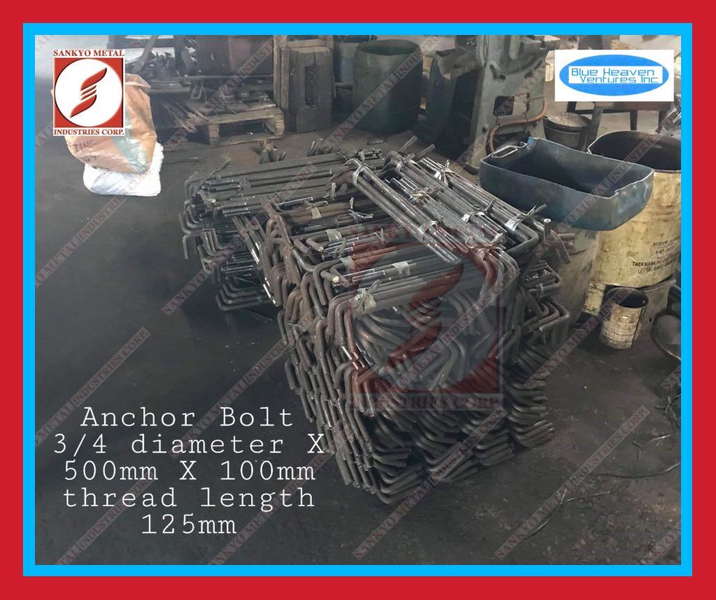 Anchor Bolt 4140 A325 1045 A304 A307, Commercial & Industrial ...