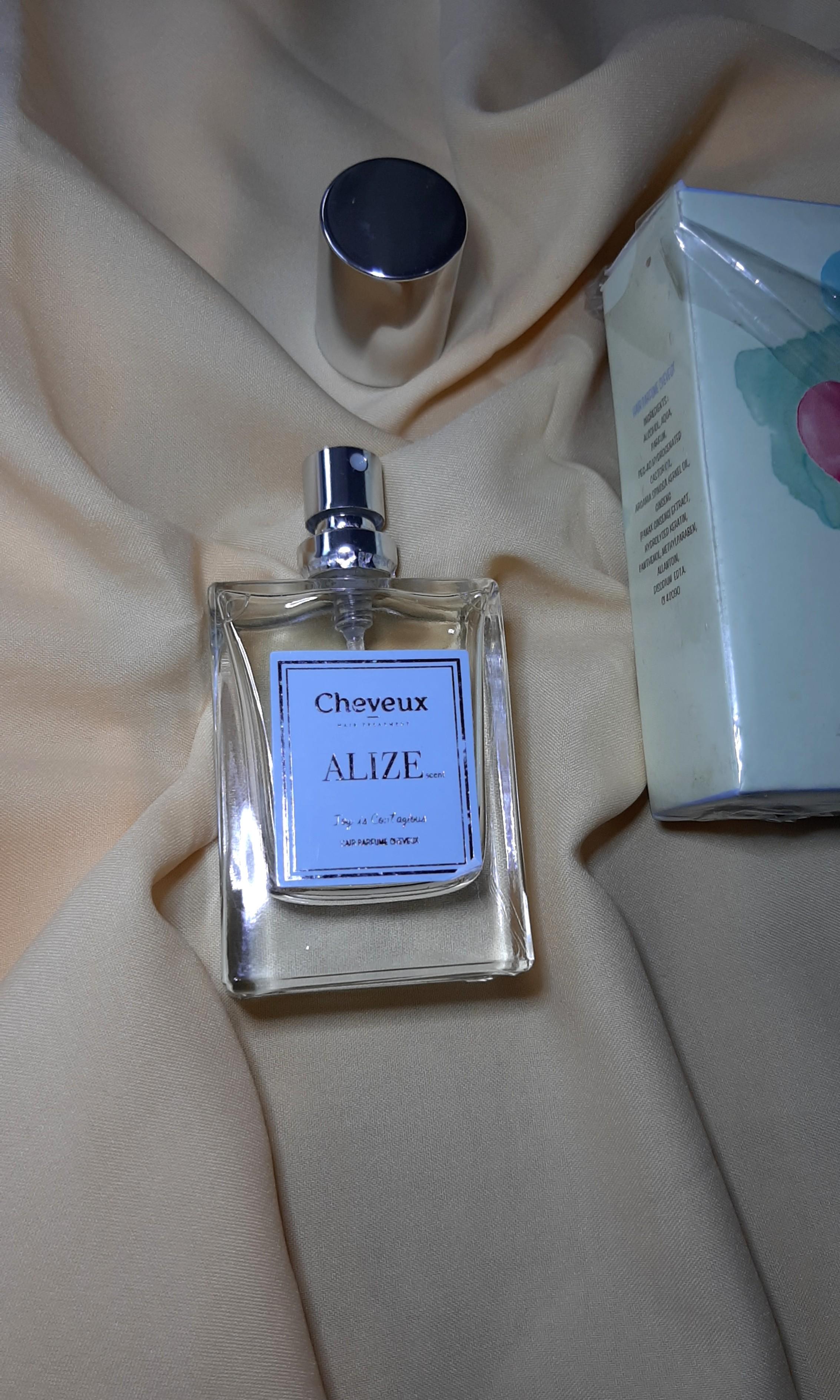 Botol Kosong Hair Perfume Cheveux Alize, Kesehatan & Kecantikan, Parfum ...