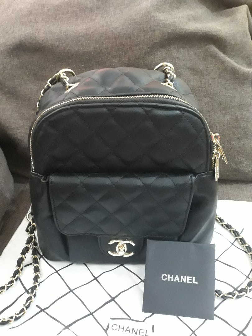 Chanel backpack, Luxury, Bags & Wallets on Carousell