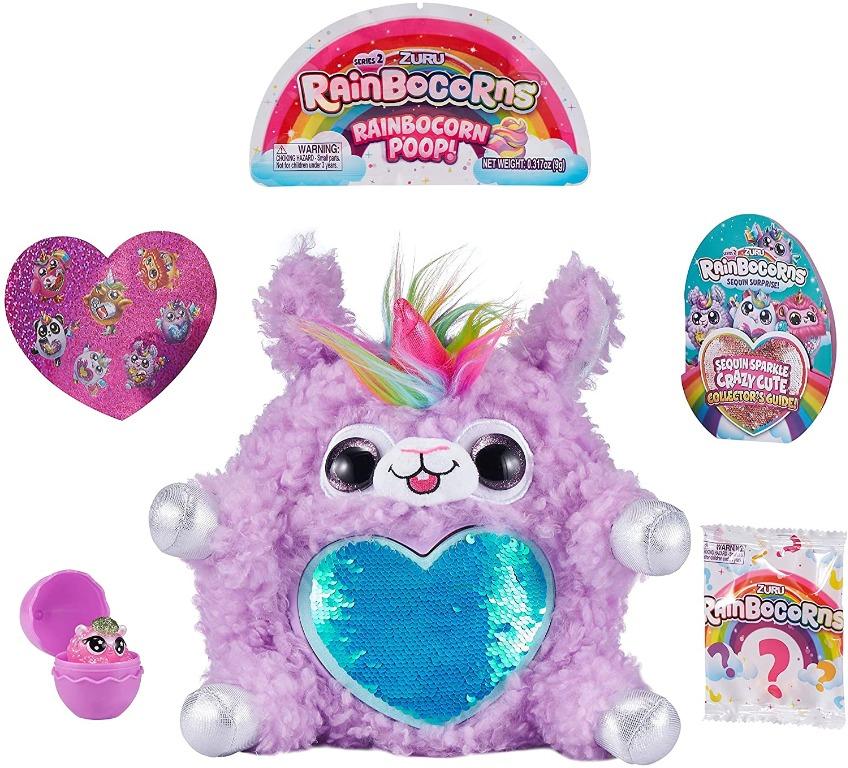 (chk) Rainbocorns Series 2 Ultimate Surprise Egg by ZURU - Purple ...