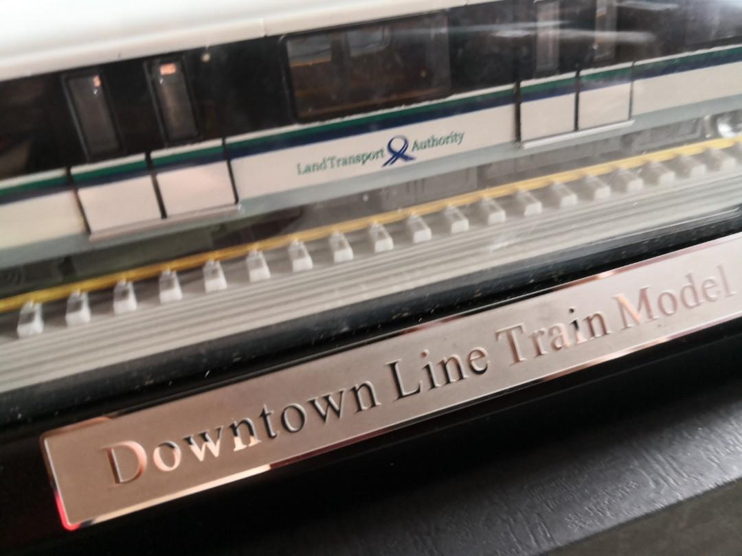 Downtown Line Train Model SBS Transit MRT Singapore, Hobbies & Toys ...