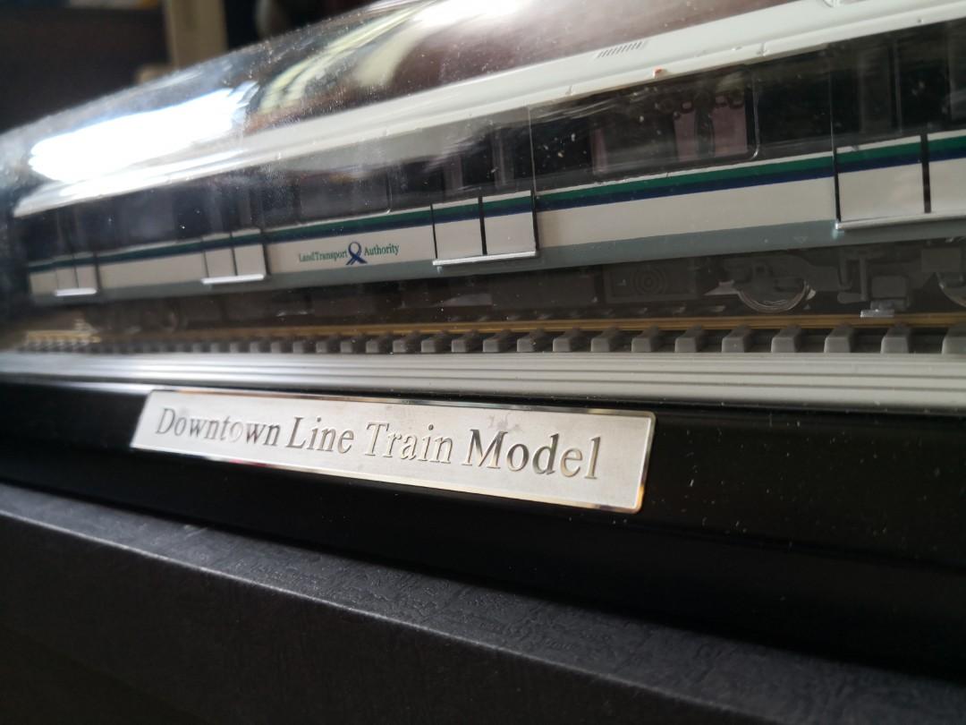 Downtown Line Train Model SBS Transit MRT Singapore, Hobbies & Toys ...