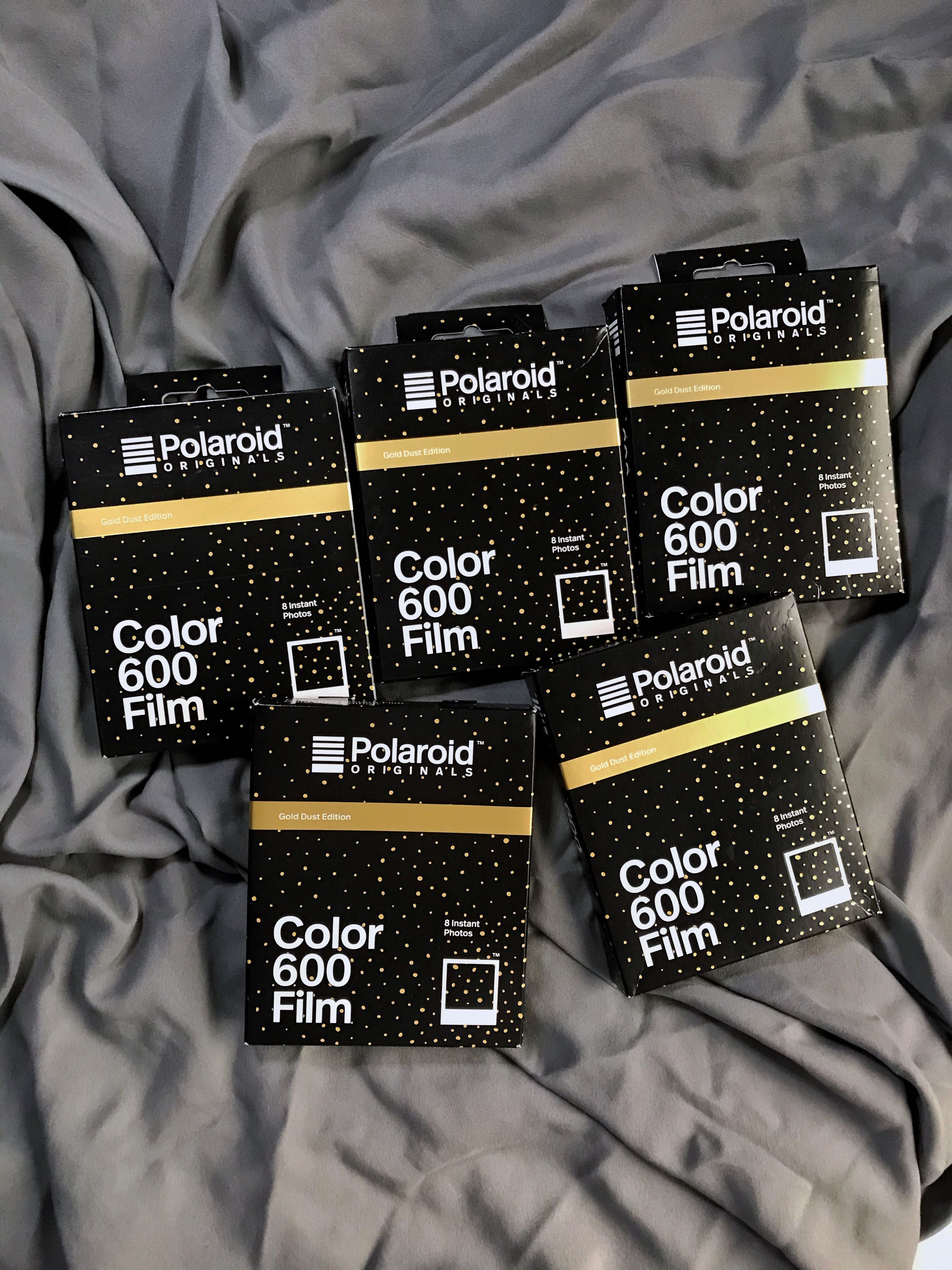 EXPIRED Polaroid 600 Color Film Gold Dust Edition, Photography, Cameras ...