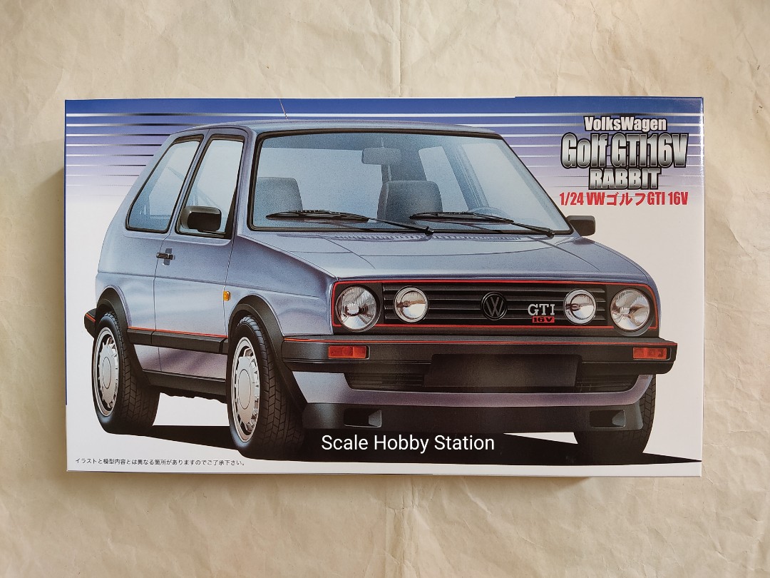 Fujimi 1:24 Volkswagen Golf GTI 16V Rabbit, Hobbies & Toys, Toys ...