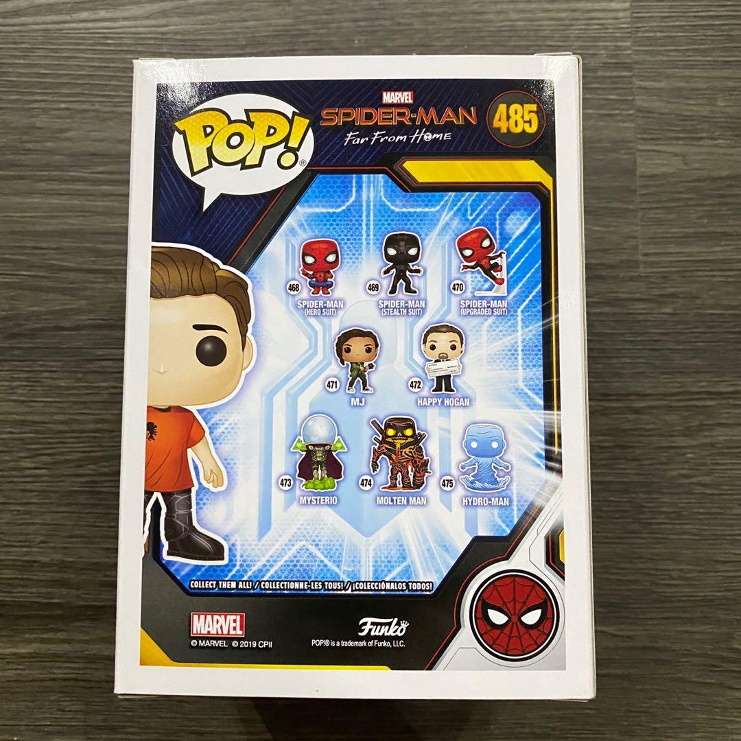 Funko Pop #485: Spider-Man Far From Home - Spider-Man (Borrowed Jersey ...