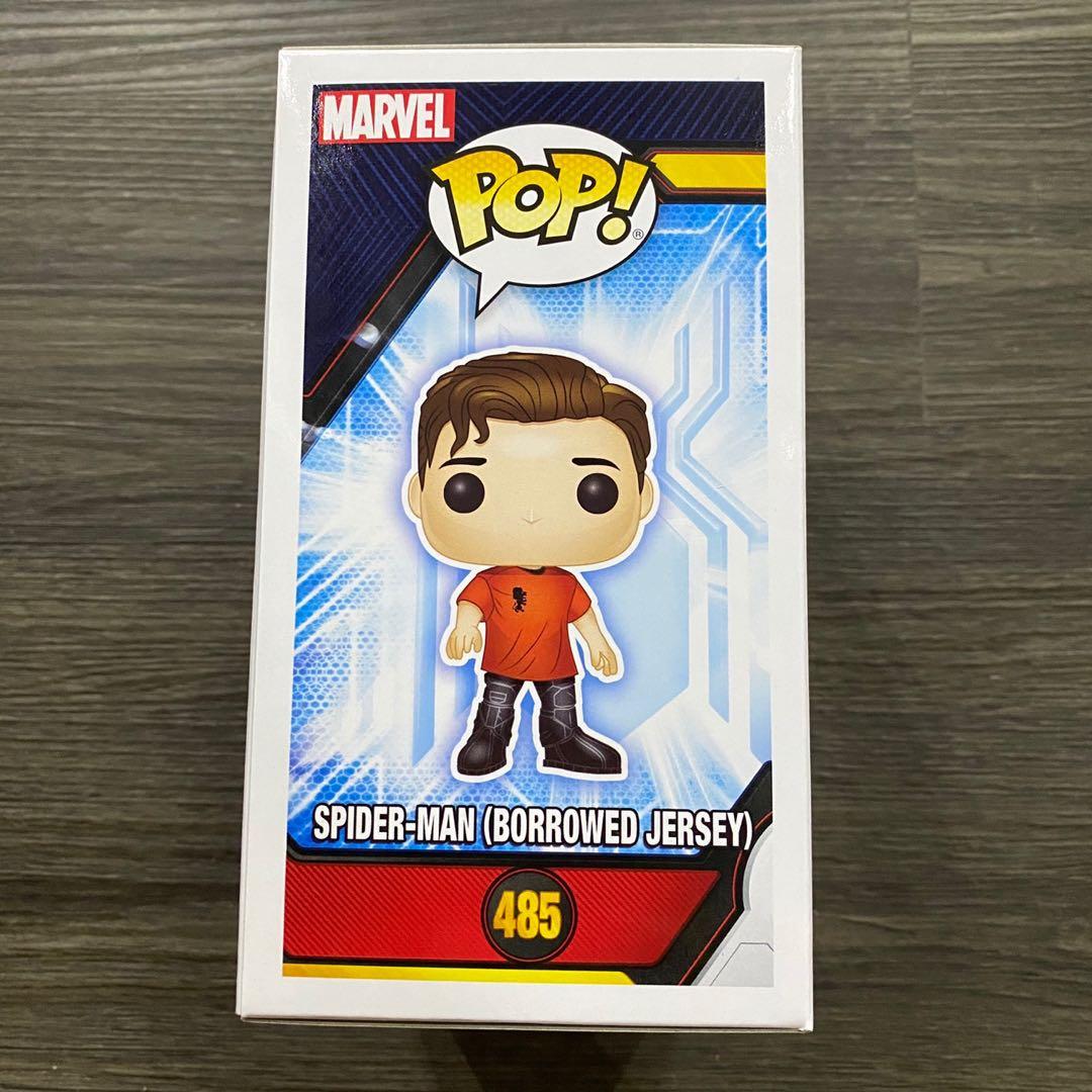 Funko Pop #485: Spider-Man Far From Home - Spider-Man (Borrowed Jersey ...