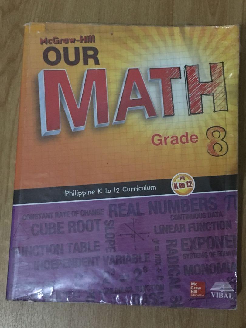 GRADE 8 MATH TEXTBOOK, Hobbies & Toys, Books & Magazines, Textbooks on ...