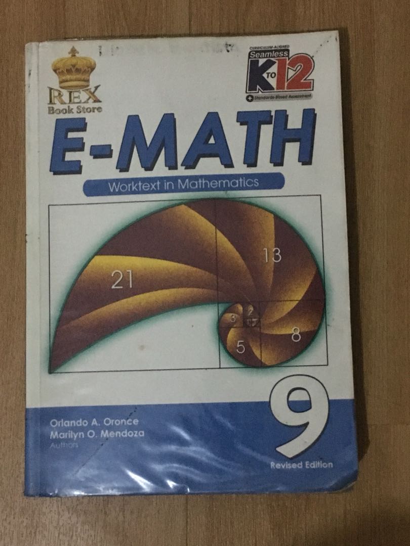 GRADE 9 MATH TEXTBOOK Hobbies Toys Books Magazines Textbooks On