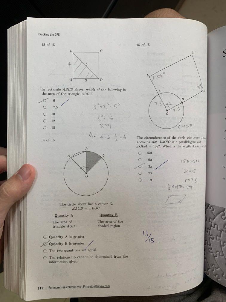 GRE 2020 Princeton Review Guidebook, Hobbies & Toys, Books & Magazines ...