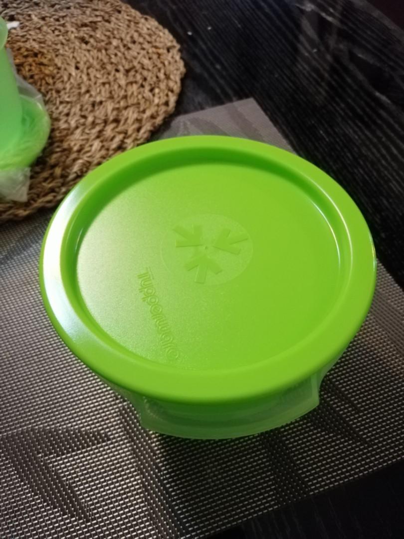 Green Tupperware container 4pc set., Furniture & Home Living ...