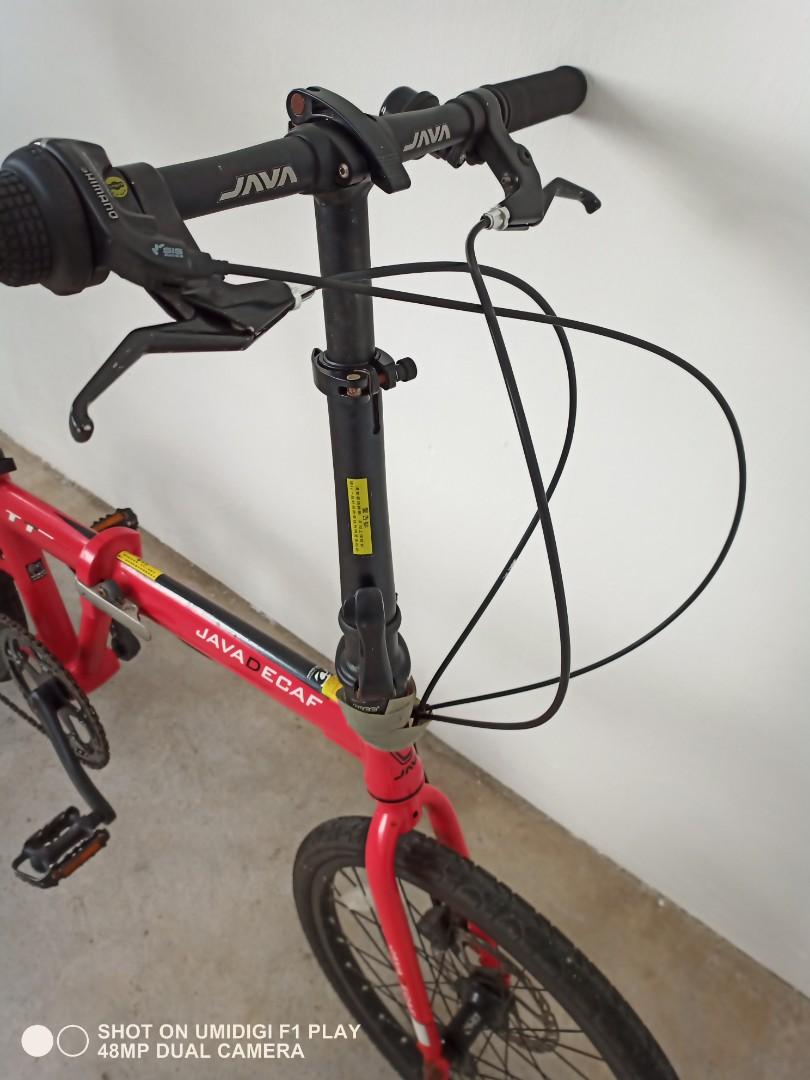 Java Decaf folding bike, Sports Equipment, Bicycles & Parts, Bicycles ...