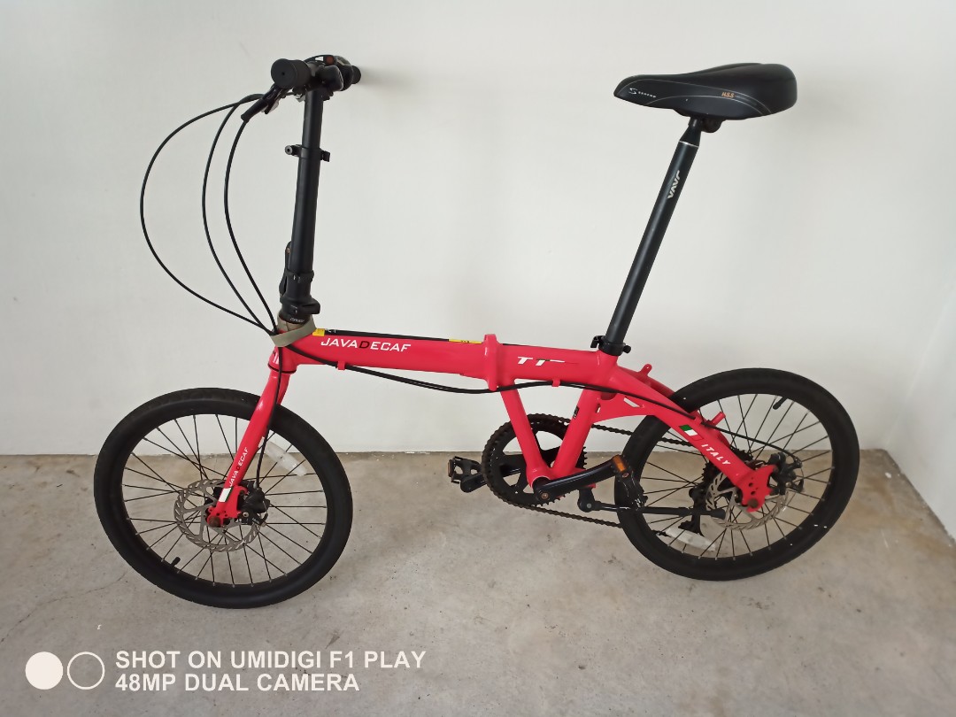Java Decaf folding bike, Sports Equipment, Bicycles & Parts, Bicycles ...