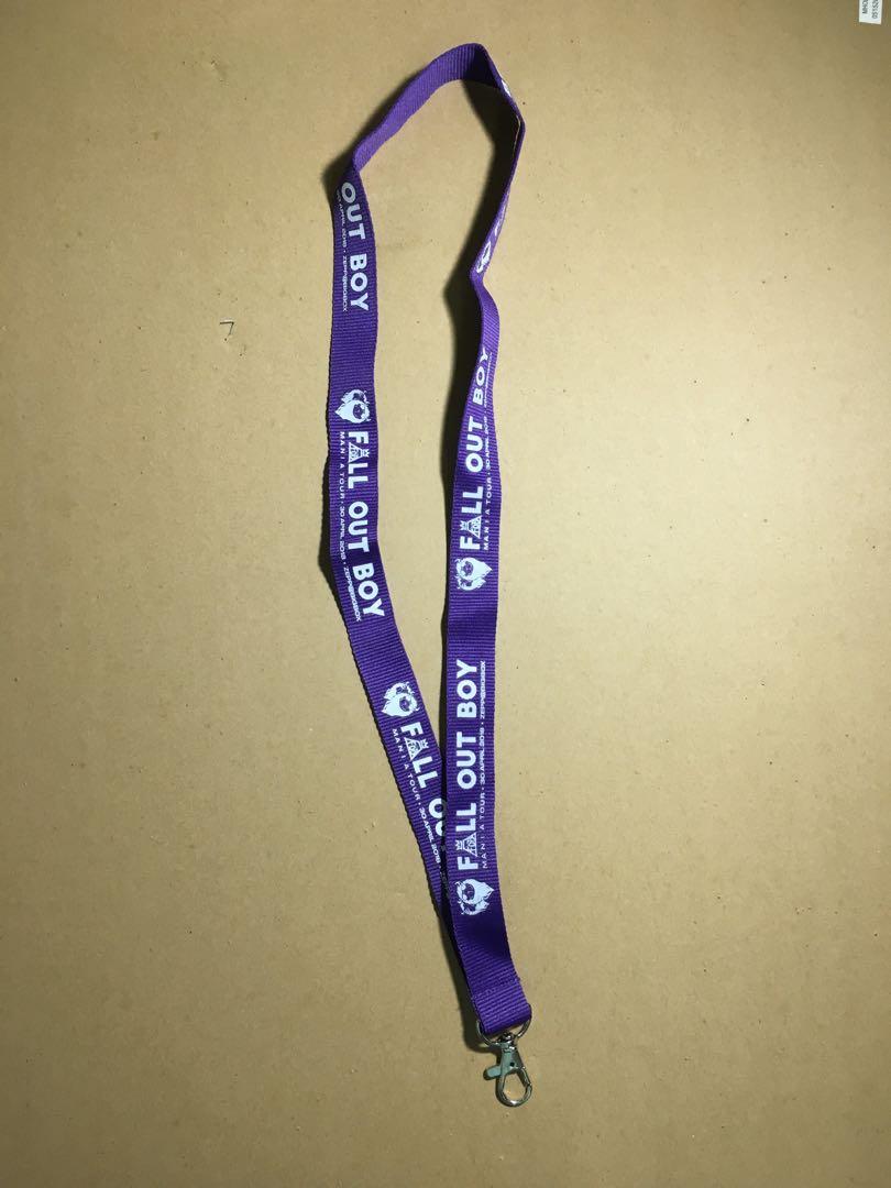 Lanyard Fall Out Boy, Hobbies & Toys, Stationery & Craft, Stationery ...