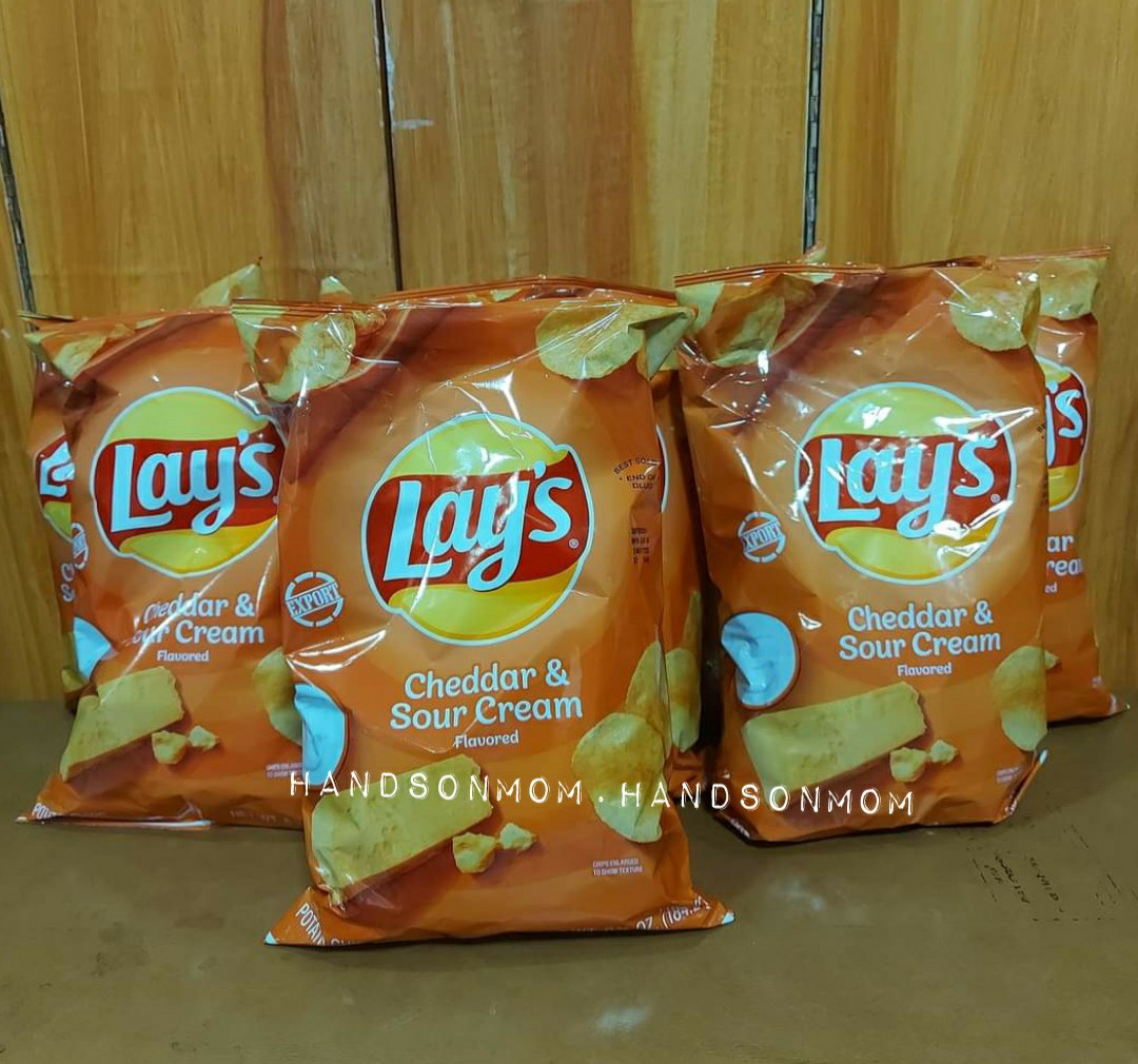 Lays Cheddar & Sour Cream 184g, Food & Drinks, Local Eats on Carousell