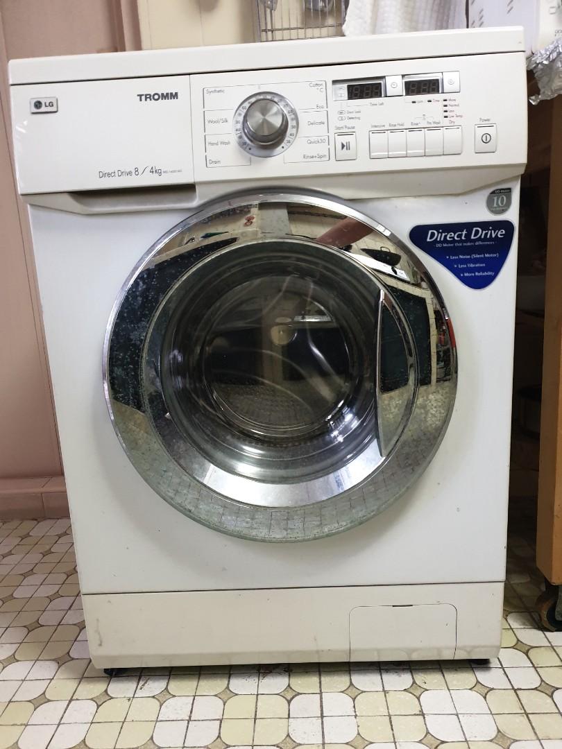 LG WD-14331AD Washing Machine with Dryer Function, TV & Home Appliances ...