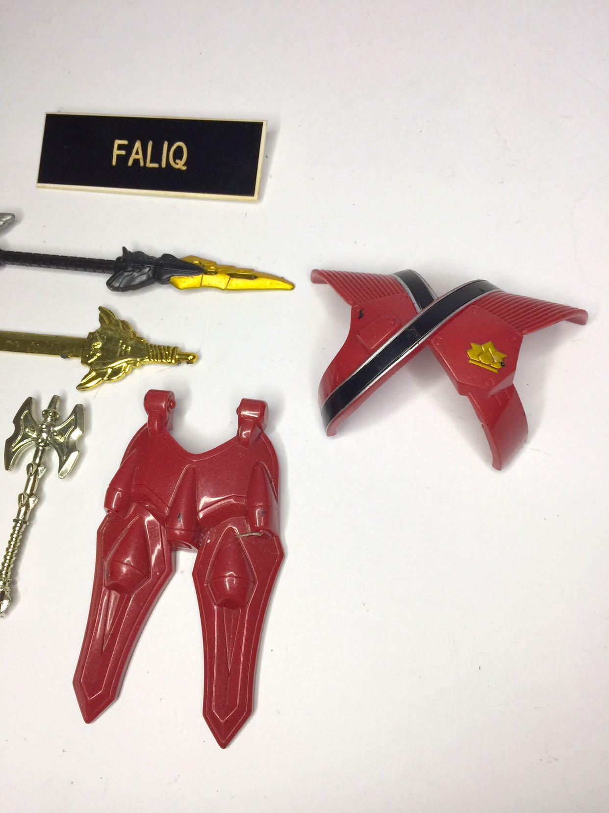 Lot Vintage Super Sentai Weapon / Body Armor Accesorry (Power Rangers ...