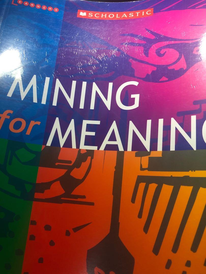 Lower Secondary English Mining for Meaning, Hobbies & Toys, Books ...
