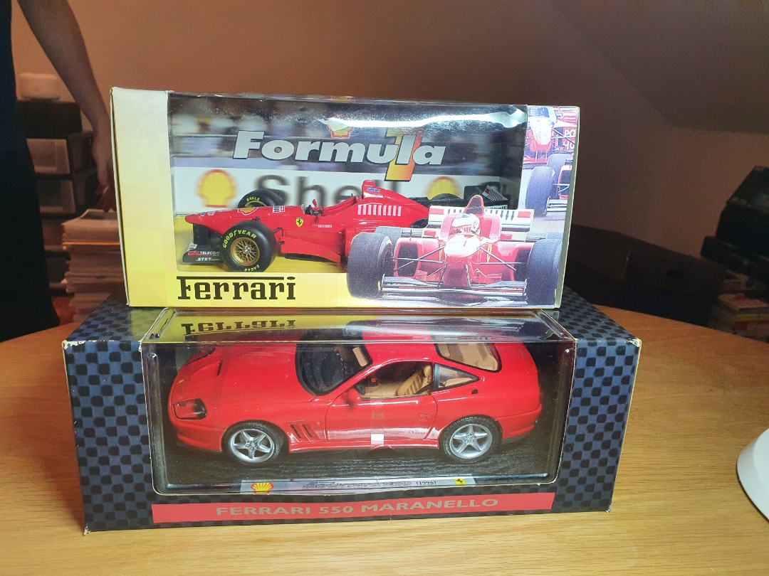 Maisto Shell Ferrari Models, Toys & Games, Bricks & Figurines on Carousell