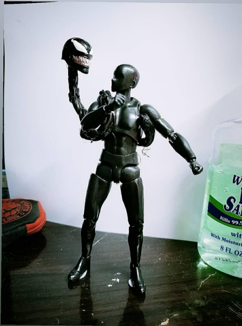Marvel legends Venom 猛毒 Symbiote effect Shf Mezco, 興趣及遊戲, 玩具 & 遊戲類 ...