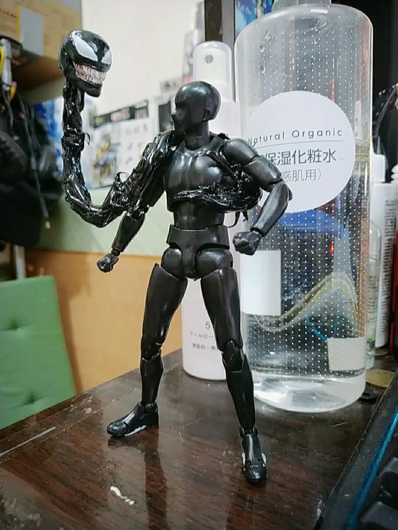 Marvel legends Venom 猛毒 Symbiote effect Shf Mezco, 興趣及遊戲, 玩具 & 遊戲類 ...