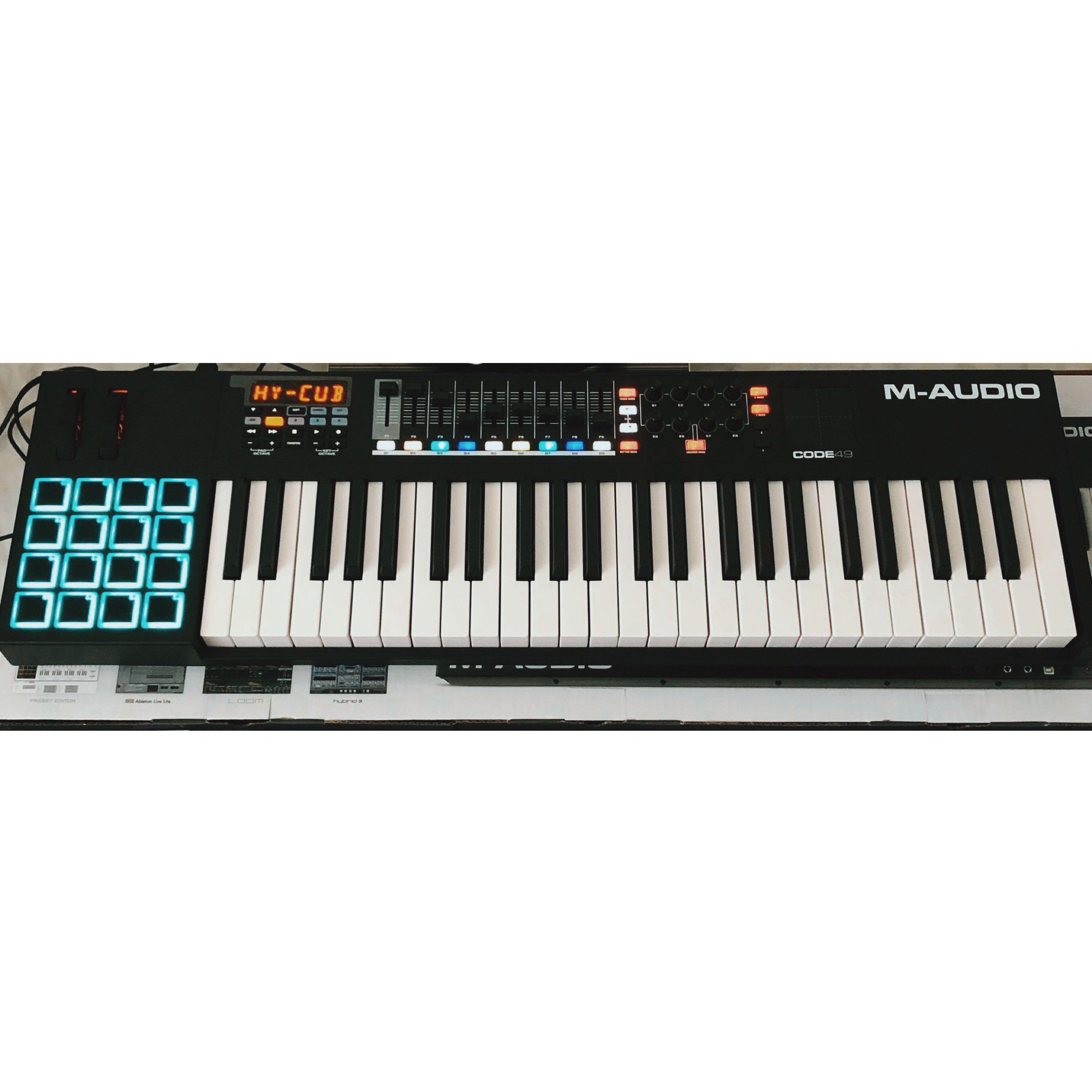 M-Audio Code 49 Black USB MIDI Controller With X/Y Pad, Hobbies & Toys ...