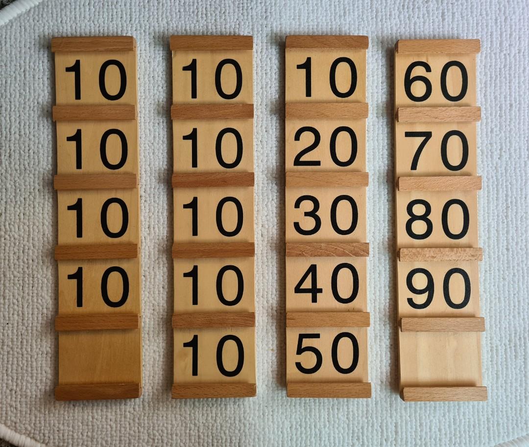Montessori Teen and Ten Boards, Everything Else on Carousell