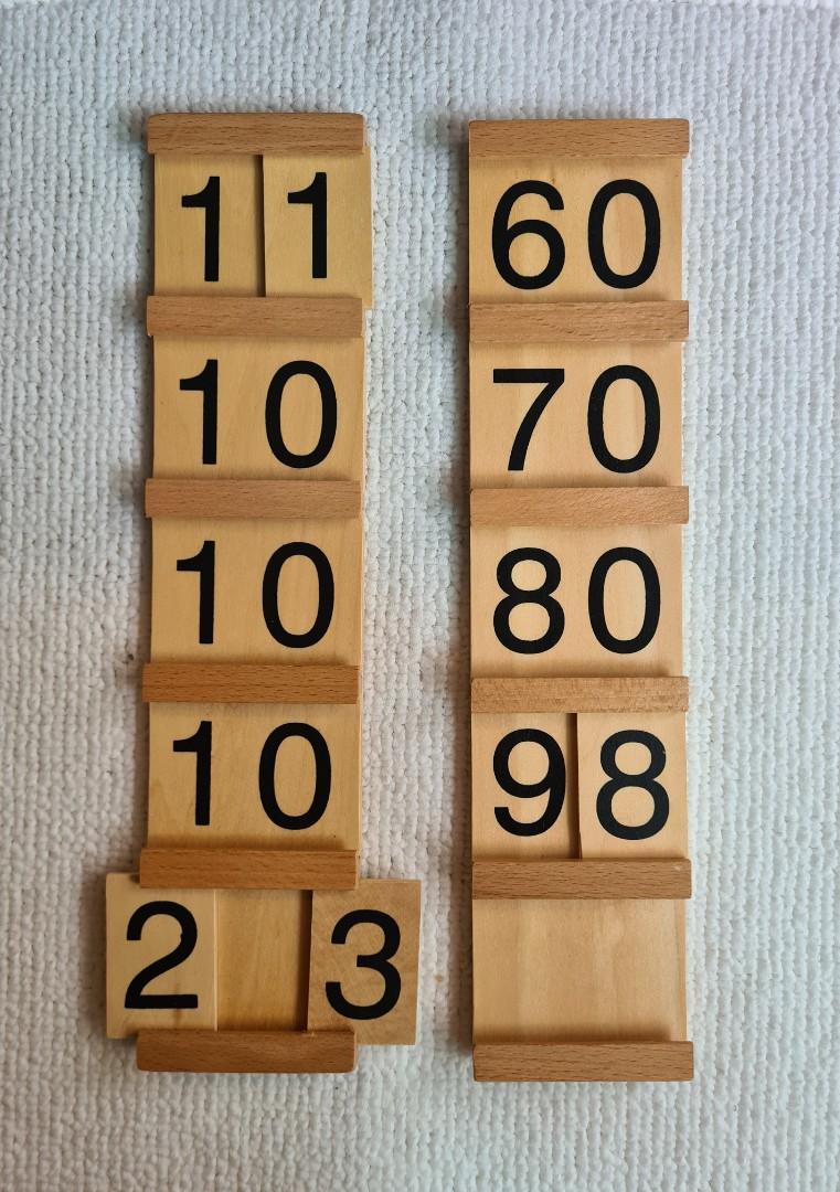Montessori Teen and Ten Boards, Everything Else on Carousell