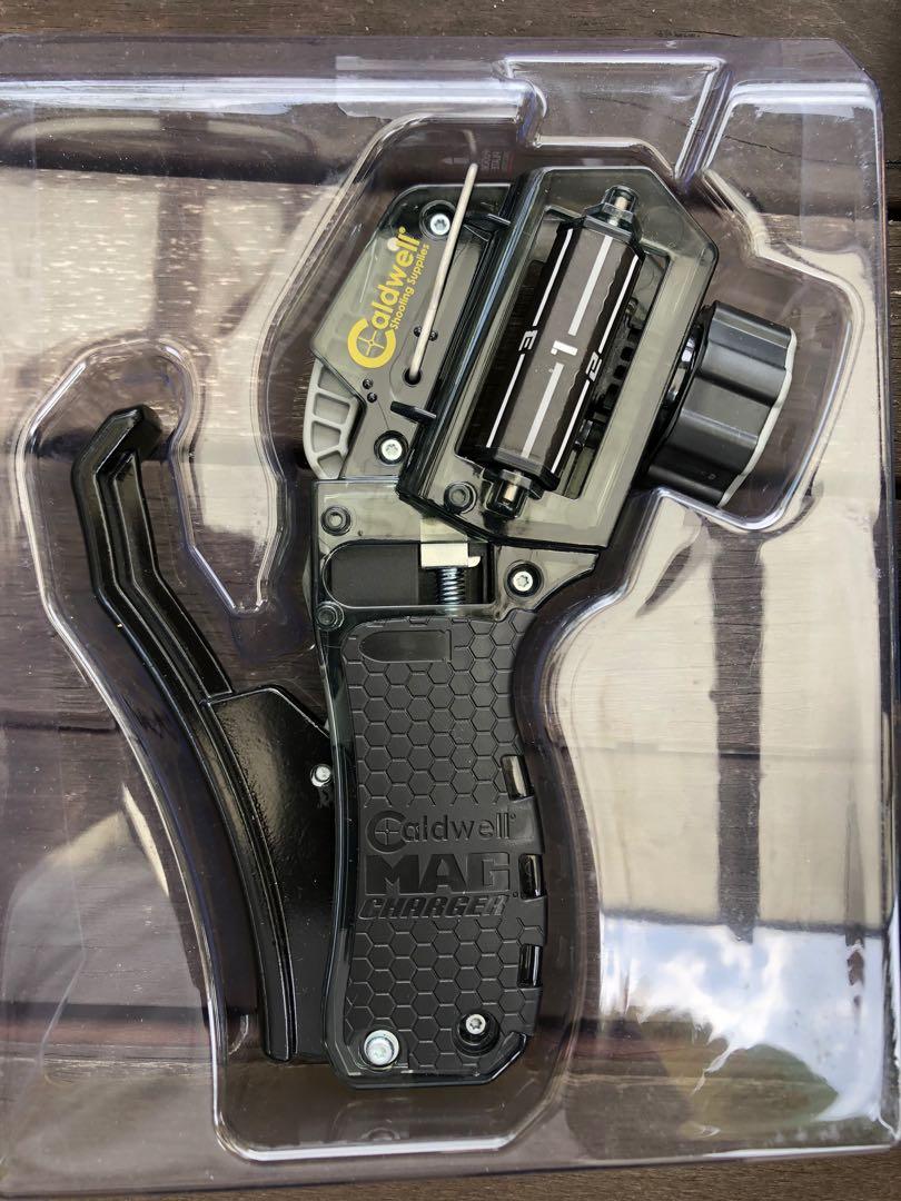 New Genuine Caldwell Universal Pistol Gun Loader Magazine Setting and ...