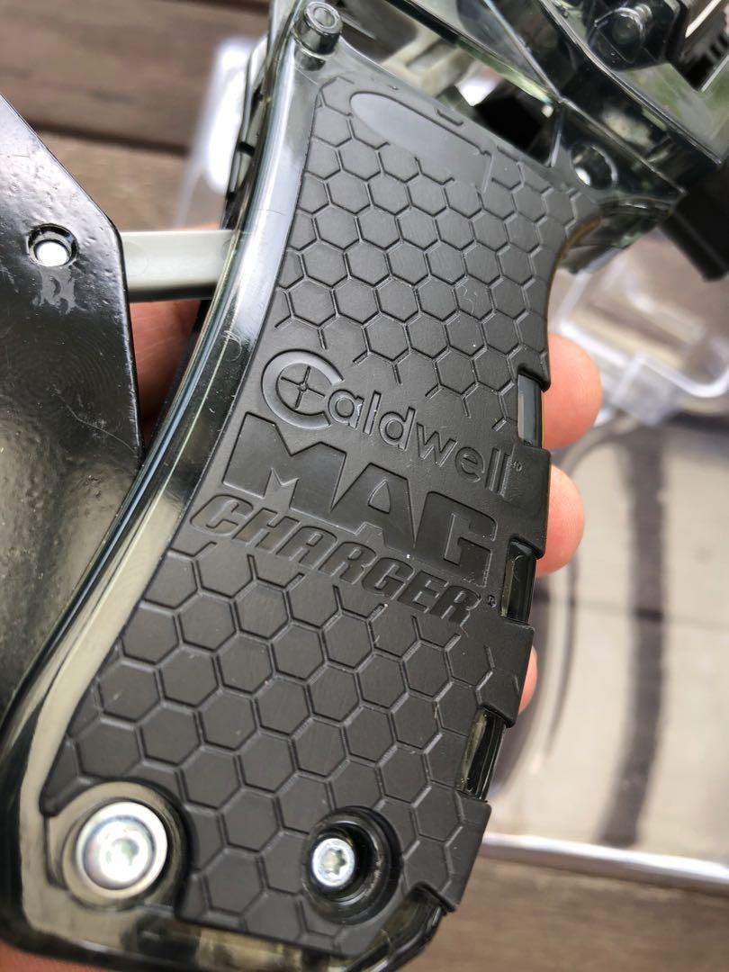 New Genuine Caldwell Universal Pistol Gun Loader Magazine Setting and ...